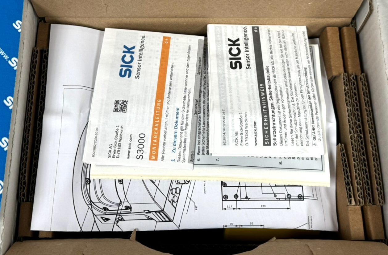 NEW SICK S30A-7011CA SAFETY LASER SCANNER 1023891 S30A7011CA - SB ...