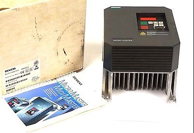 NEW SIEMENS 6SE3121-3DC40 MICROMASTER MM550/3, 5500W, 380-500V ...