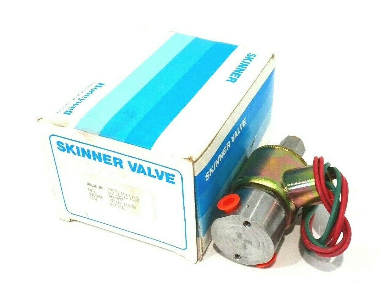 NEW SKINNER VALVE X53LM1100 SOLENOID VALVE - SB Industrial Supply, Inc.