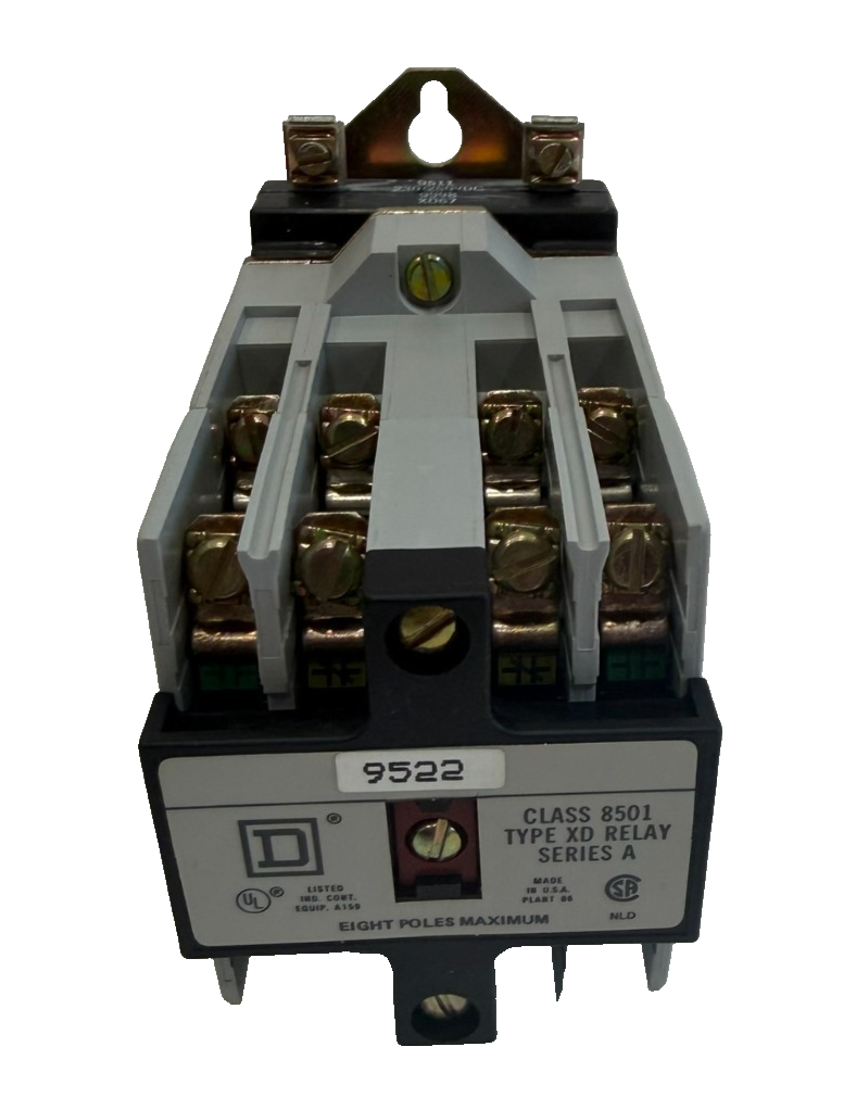 NEW SQUARE D 8501-XD0-40 DC CONTROL RELAY SER. A 8501XD040 - SB ...