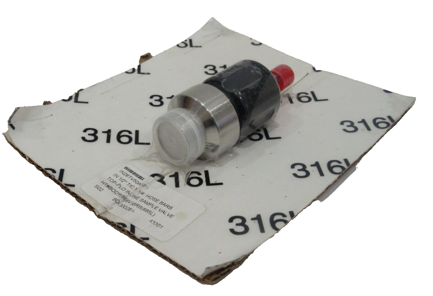 NEW TOP-FLO IN26TV50ASF1 IN LINE SAMPLE VALVE 316L SV2 - SB Industrial ...