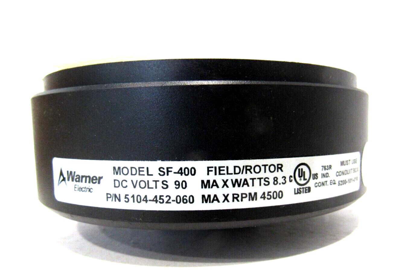 NEW WARNER ELECTRIC 5104-452-060 CLUTCH/ BRAKE ASSY. SF-400 5104452060 ...