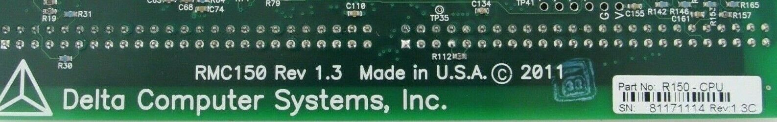 USED DELTA COMPUTER R150-CPU CPU MODULE RMC150E R150CPU - SB Industrial ...