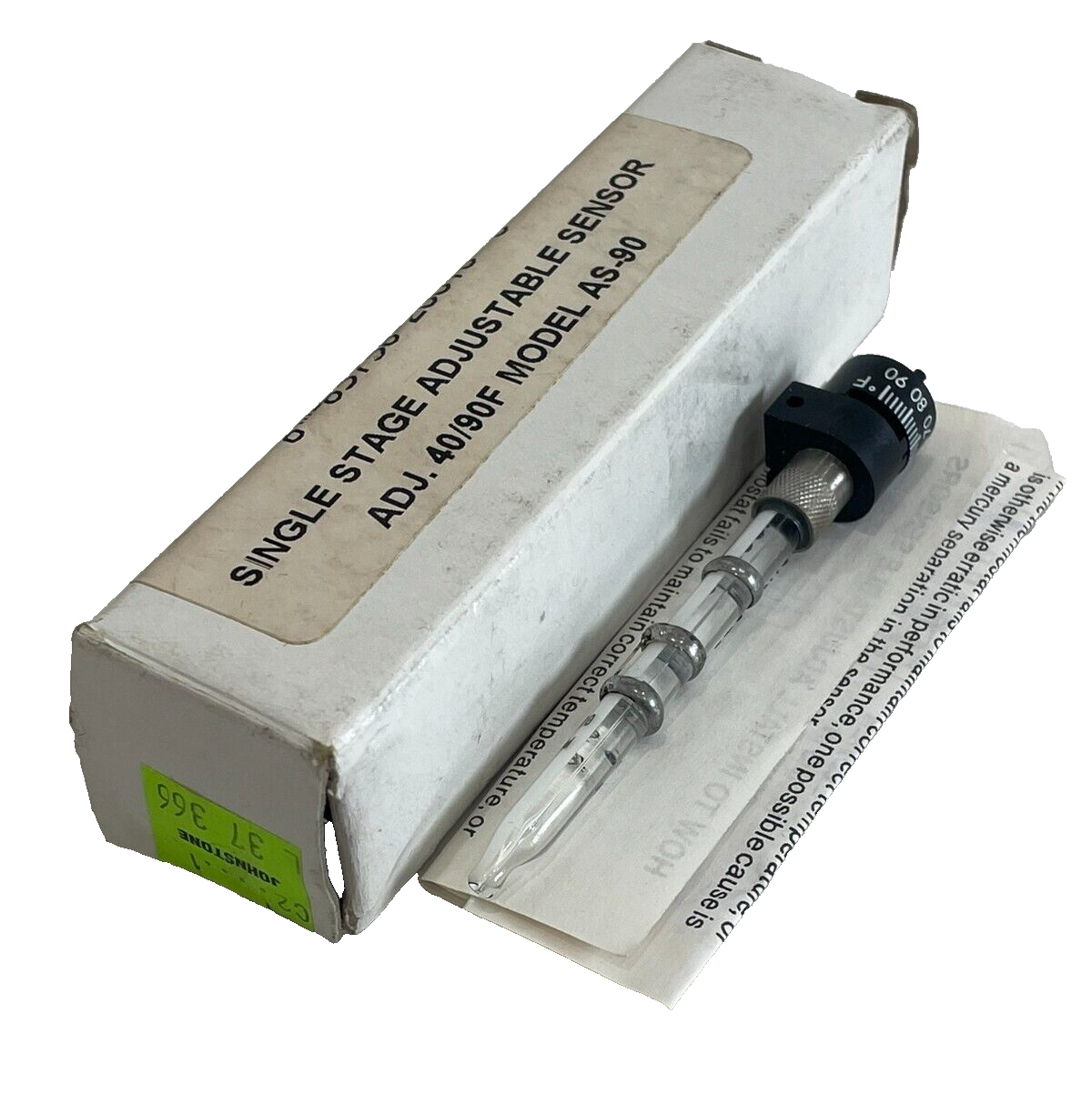 NEW ACCUTHERM AS-90 SINGLE STAGE ADJUSTABLE SENSOR AS90 - SB Industrial ...