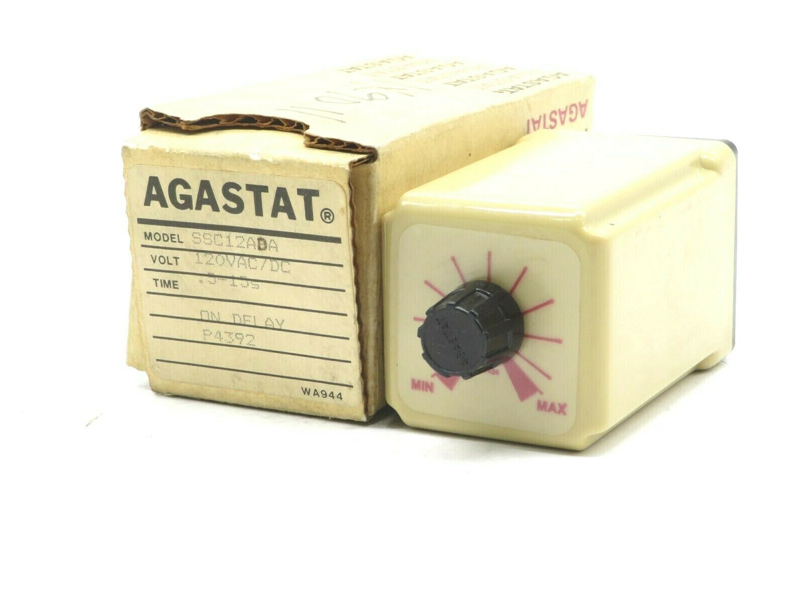 NEW AGASTAT SSC12ADA TIMING RELAY - SB Industrial Supply, Inc.