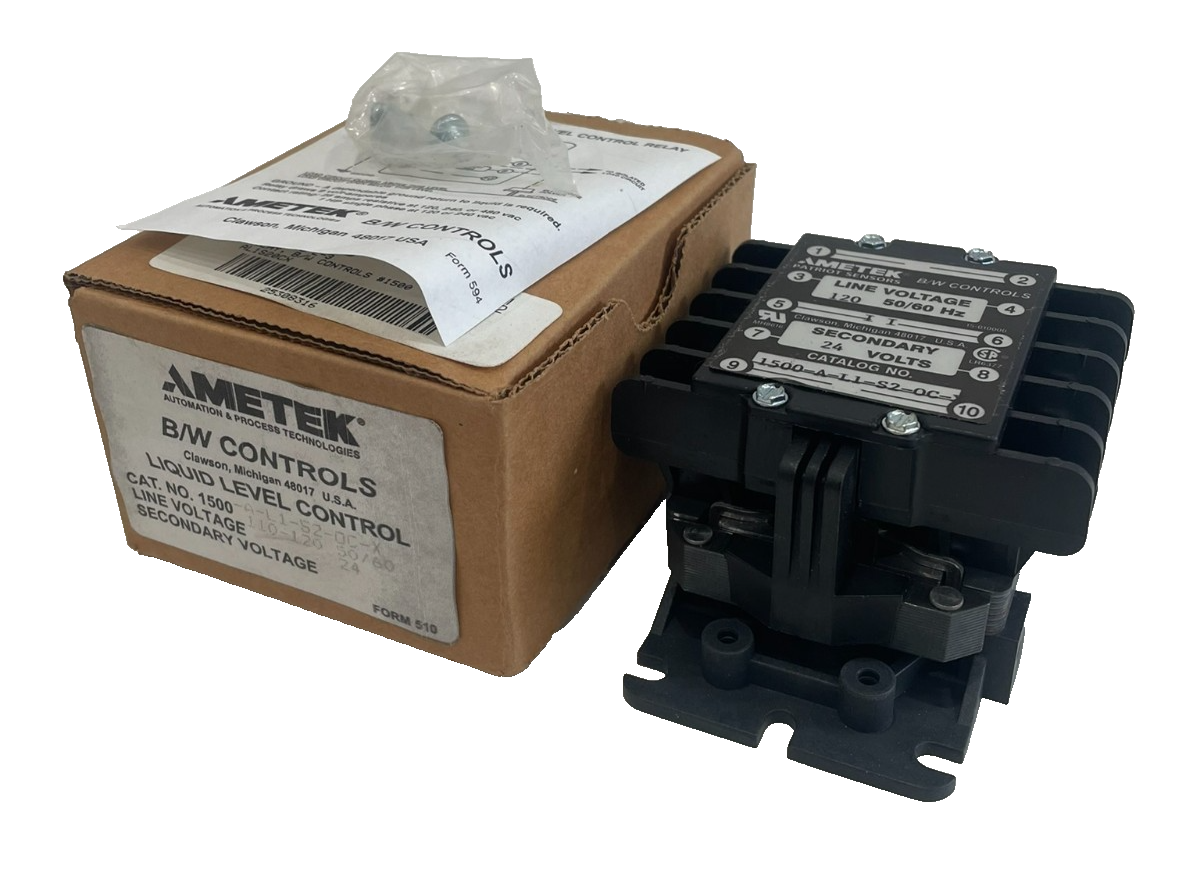 NEW AMETEK 1500-A-L1-S2-OC-X LIQUID LEVEL CONTROL 1500 AL1S2OCX - SB ...