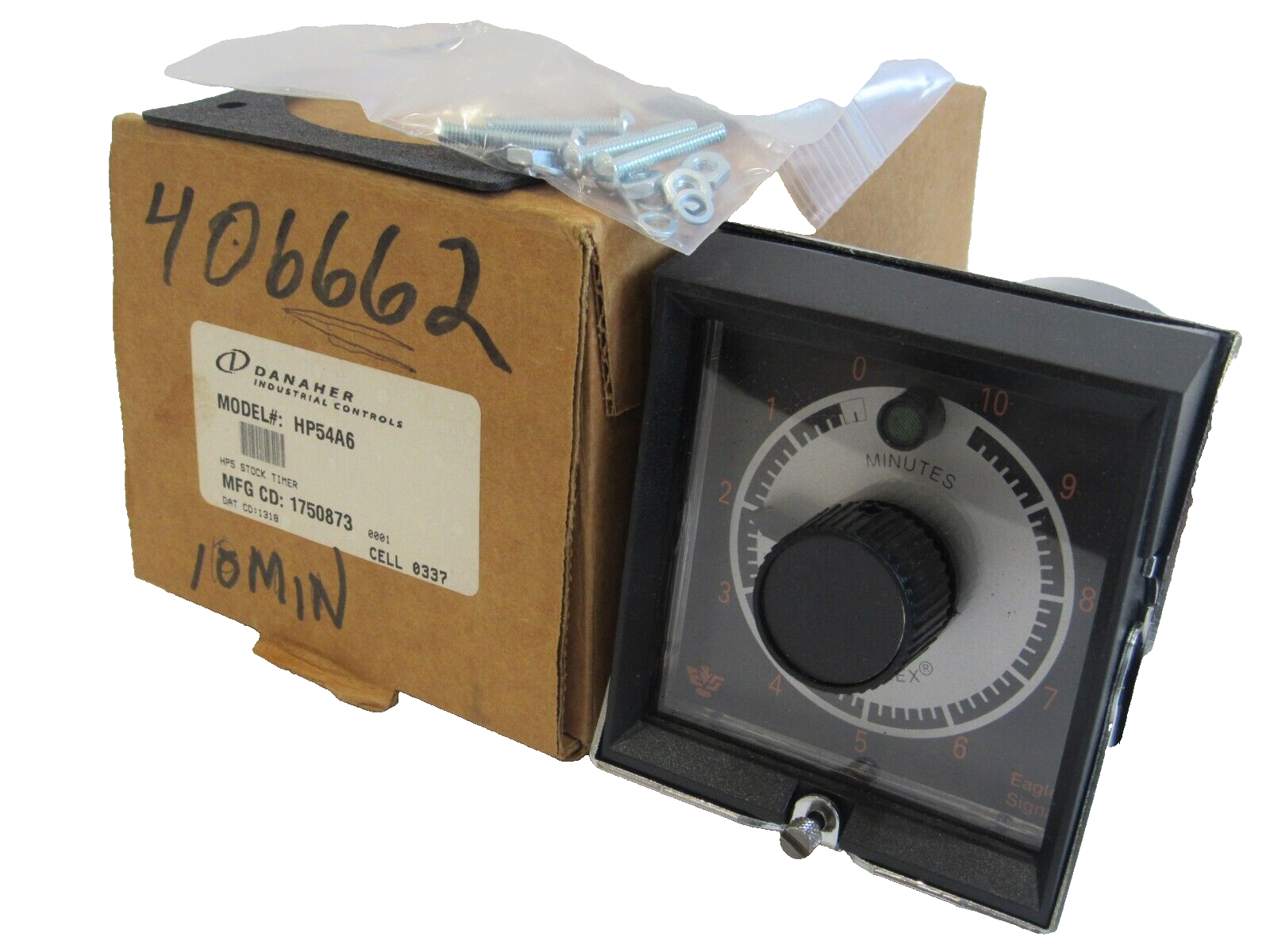 NEW DANAHER HP54A6 RESET TIMER 0-10 - SB Industrial Supply, Inc.