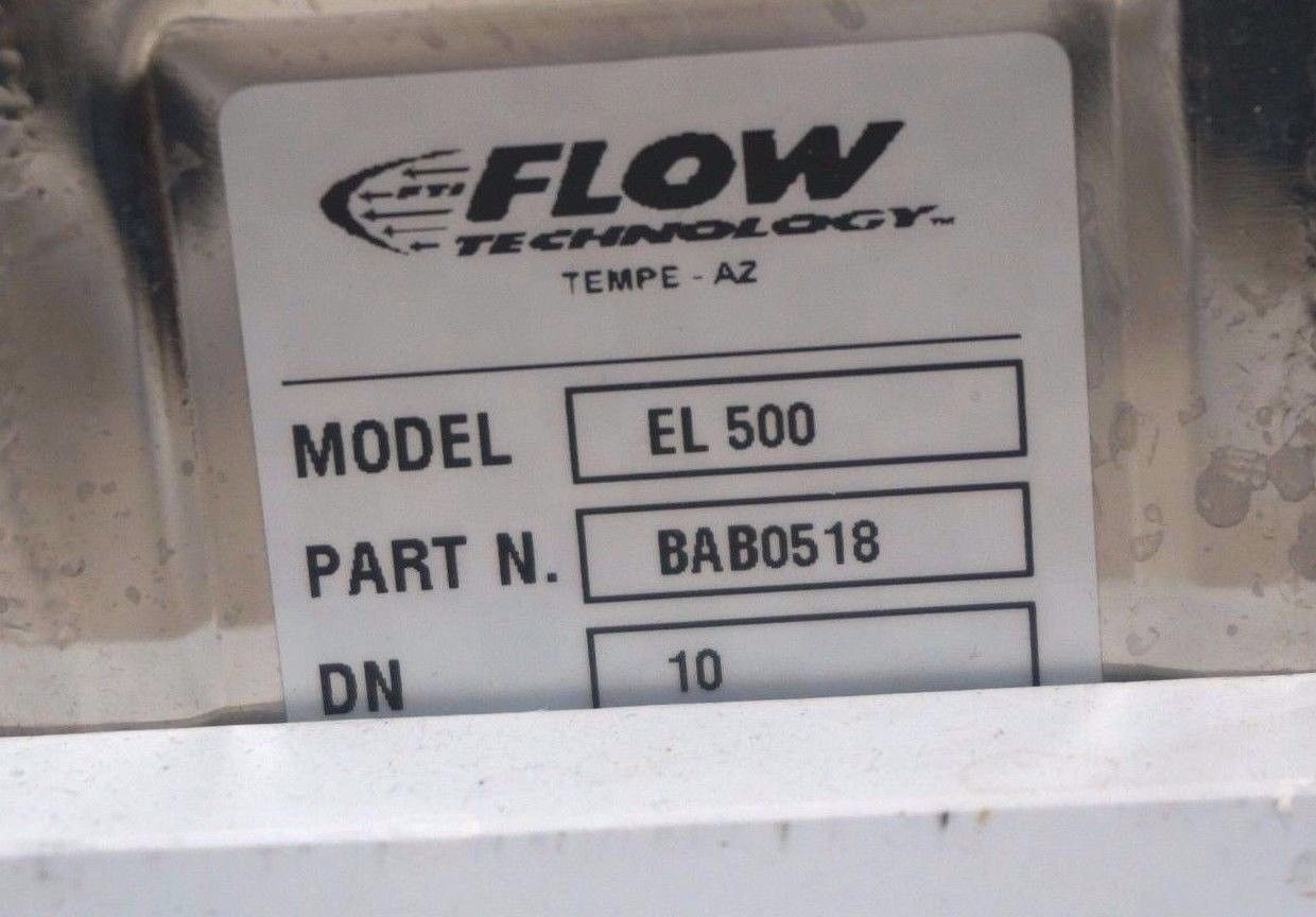 NEW FLOW TECHNOLOGY 608A FLOWMETER W/ EL500 BASE BCA0589 , BAB0518 - SB ...