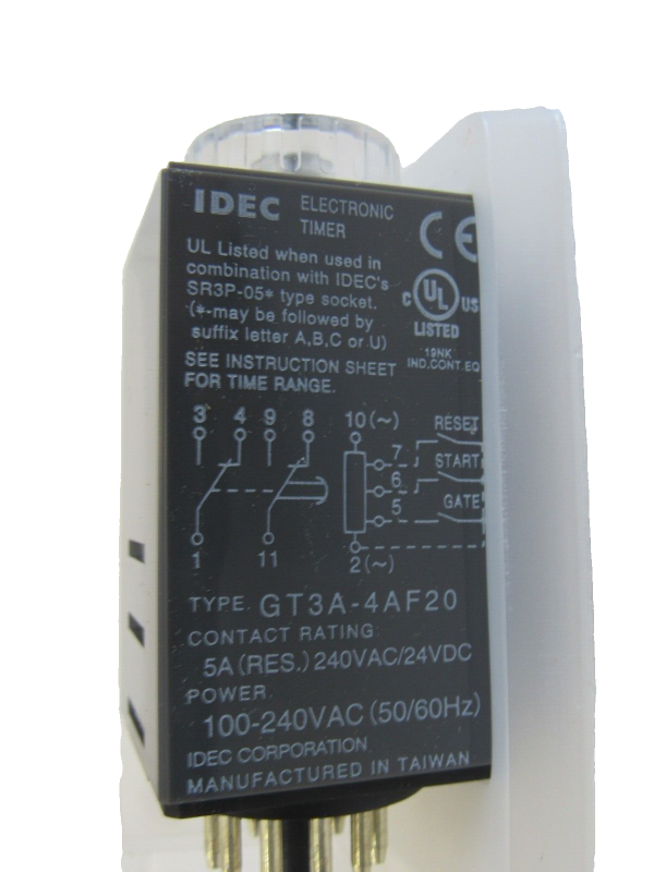 NEW IDEC GT3A-4AF20 TIMER 100-240VAC GT3A4AF20 - SB Industrial Supply, Inc.