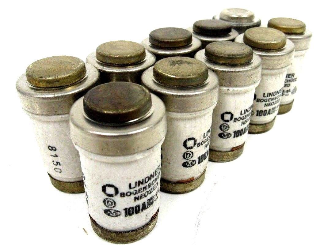 NEW LOT OF 10 LINDNER 100A FUSE - SB Industrial Supply, Inc.