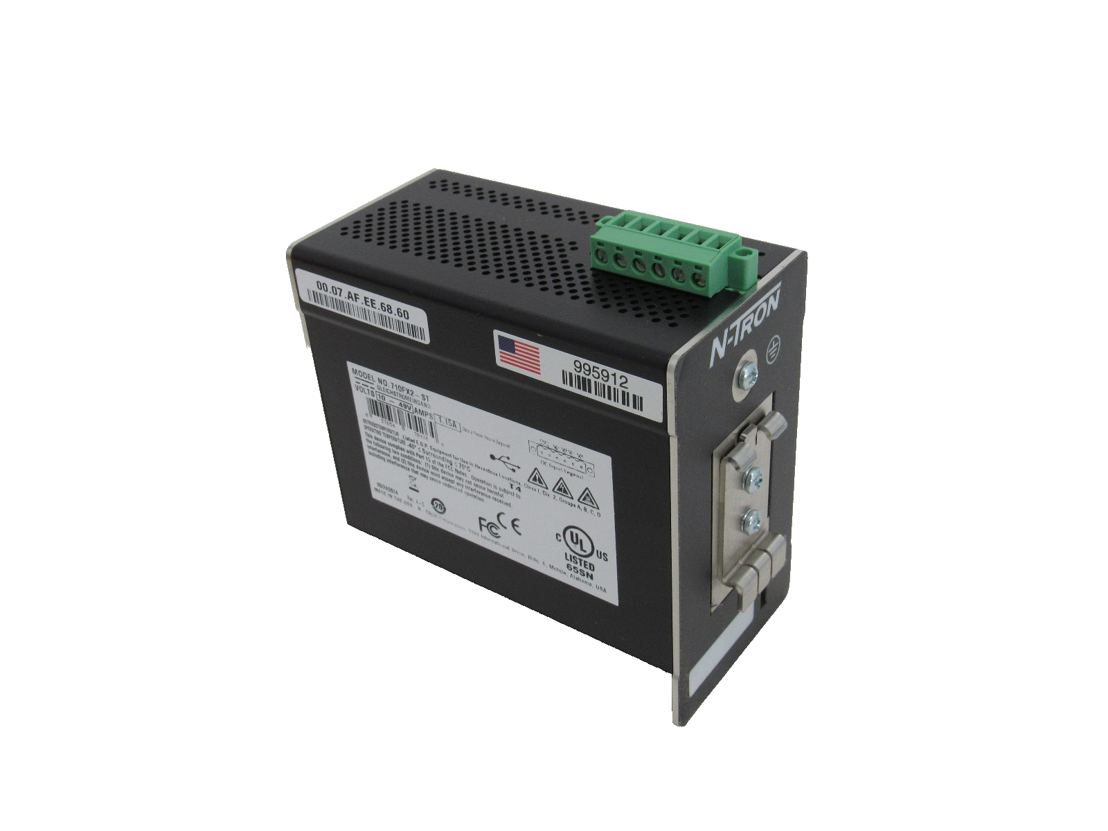 NEW N-TRON 710FX2-ST ETHERNET SWITCH 710FX2ST - SB Industrial Supply, Inc.