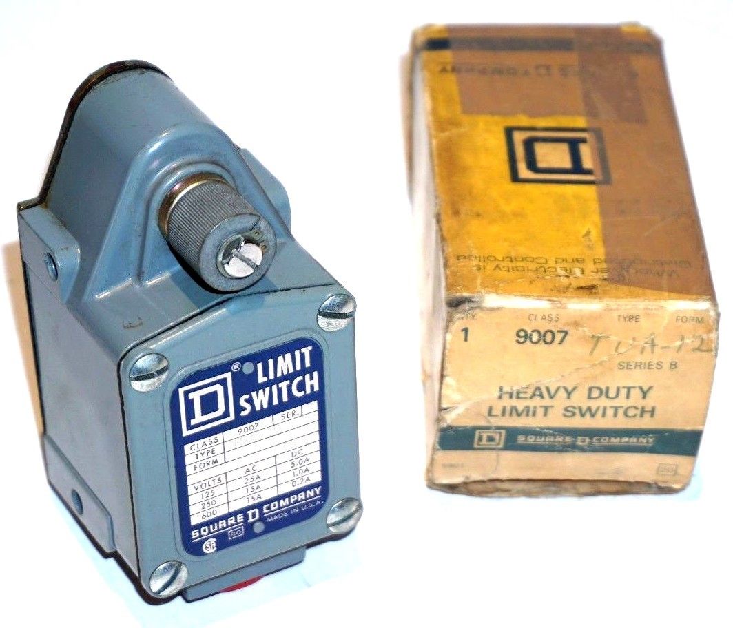 NEW SQUARE D 9007-TUA-12 HEAVY DUTY LIMIT SWITCH 9007TUA12 - SB ...