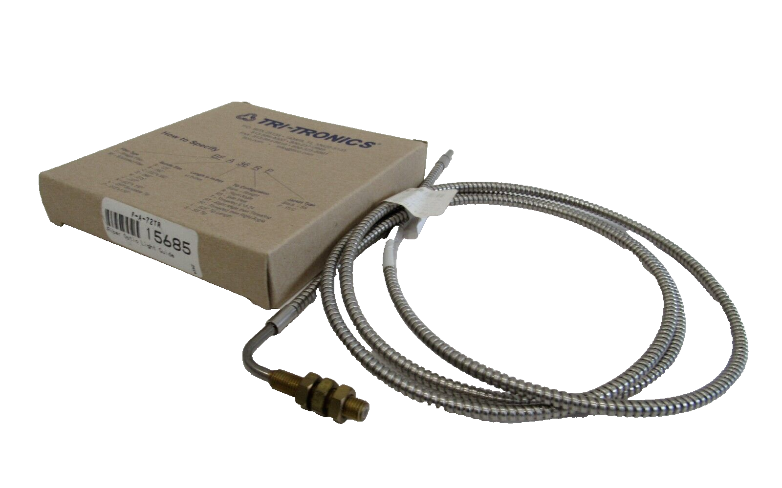 NEW TRI-TRONICS F-A-72TR FIBER OPTIC LIGHT GUIDE FA72TR - SB Industrial ...