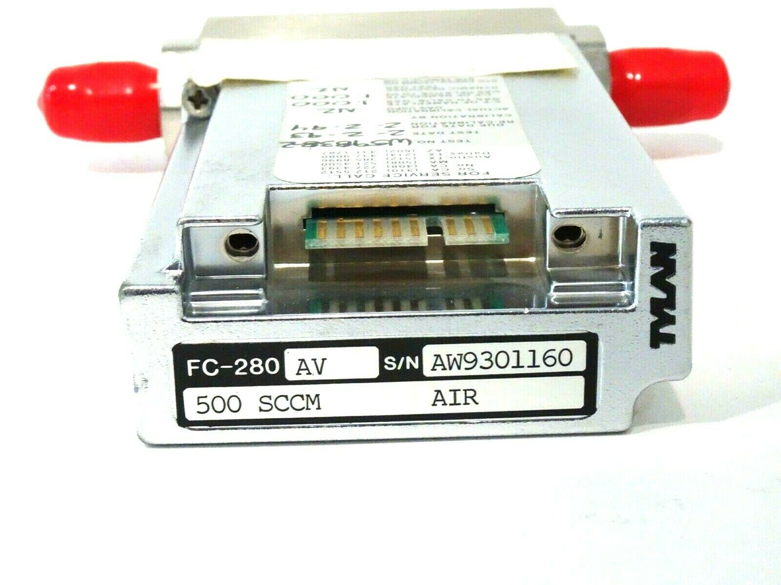 NEW TYLAN FC-280-AV FLOW CONTROLLER 500 SCCM FC280AV - SB Industrial ...