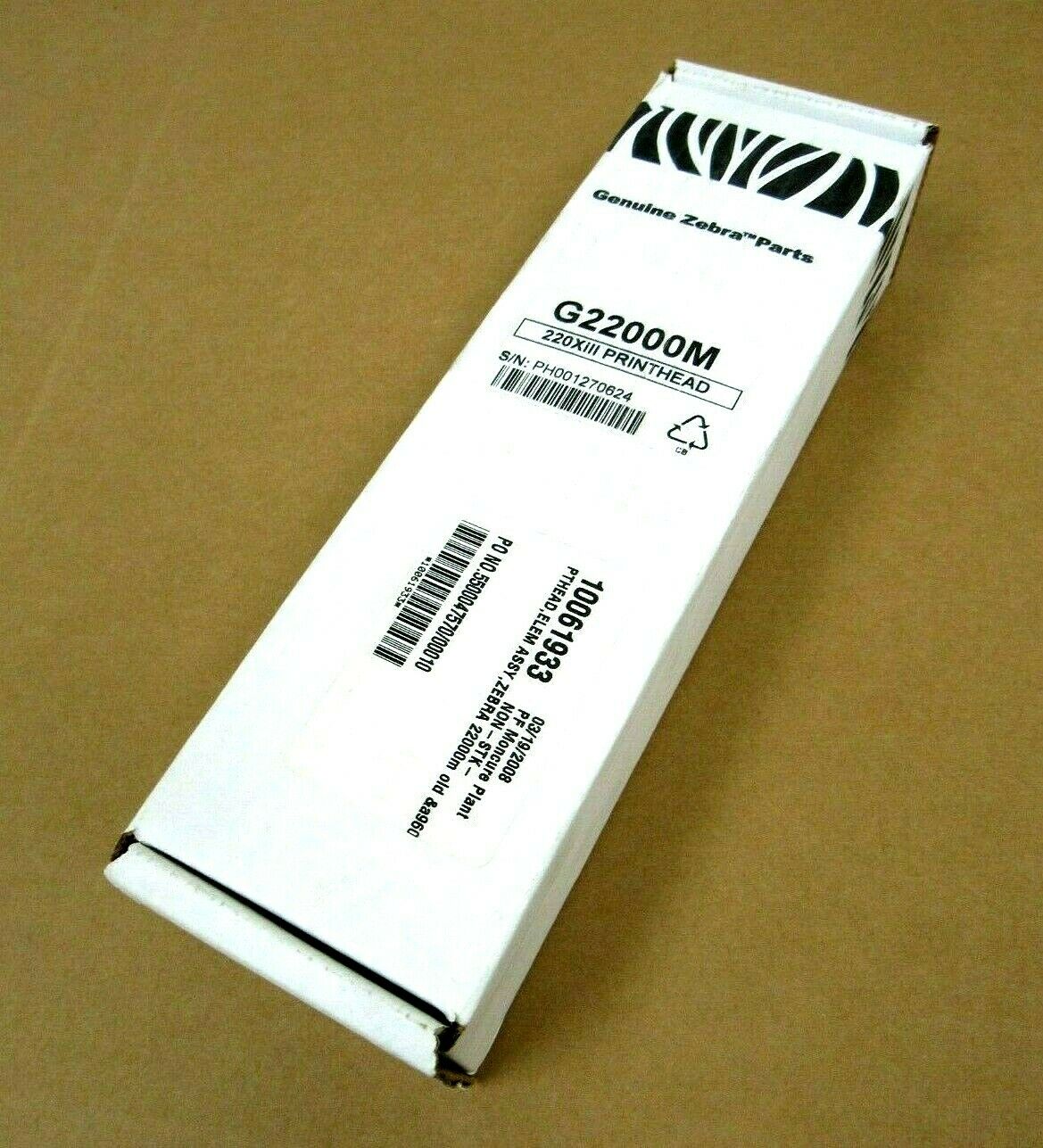 NEW ZEBRA G22000M PRINTHEAD 220XILL - SB Industrial Supply, Inc.