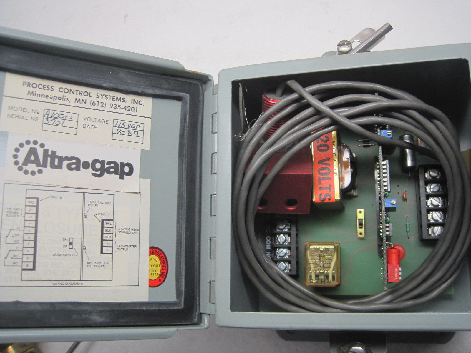 Process Control Systems A1000 Motion Switch - SB Industrial Supply, Inc.