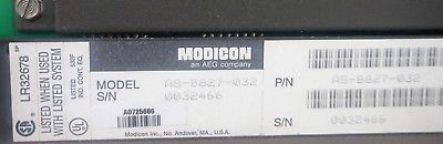 USED GOULD MODICON AS-B827-032 INPUT MODULE ASB827032 - SB Industrial ...