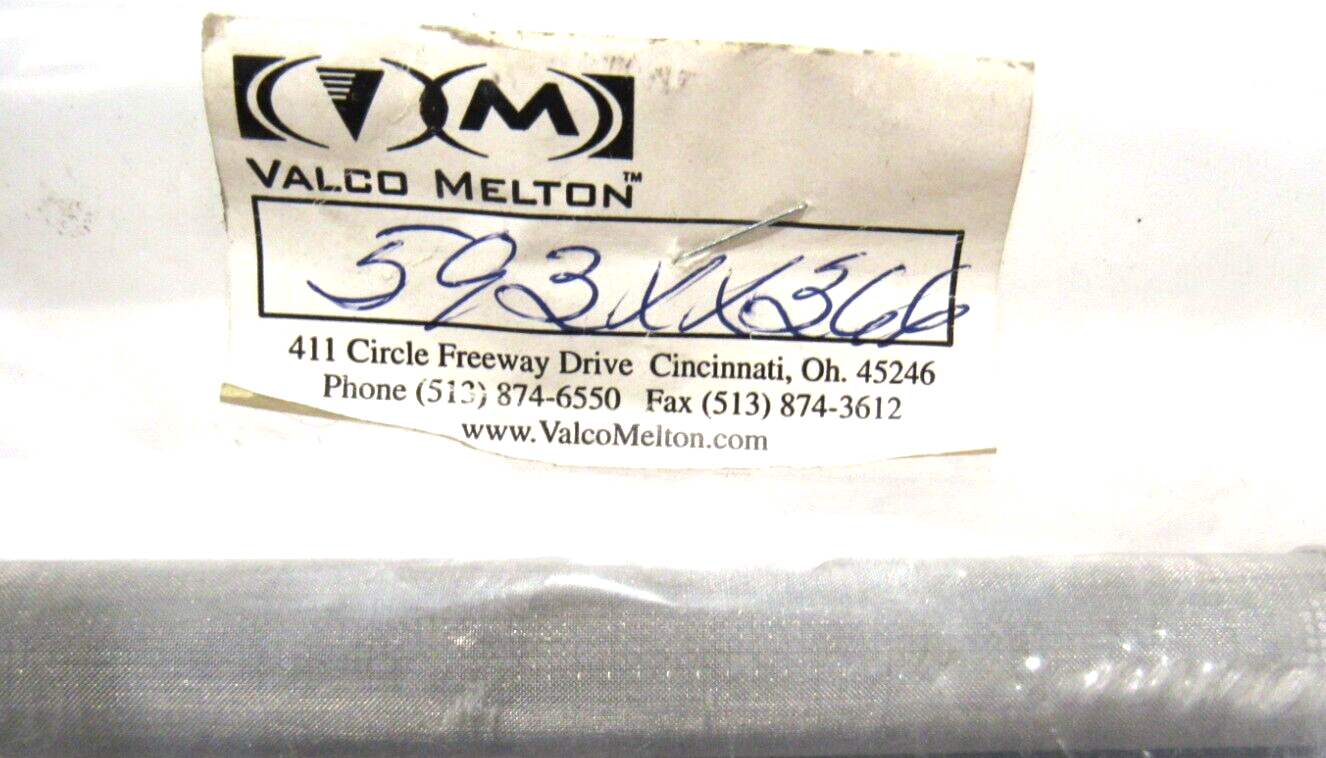 LOT OF 3 NEW VALCO MELTON 593XX366 FILTER SCREENS - SB Industrial ...