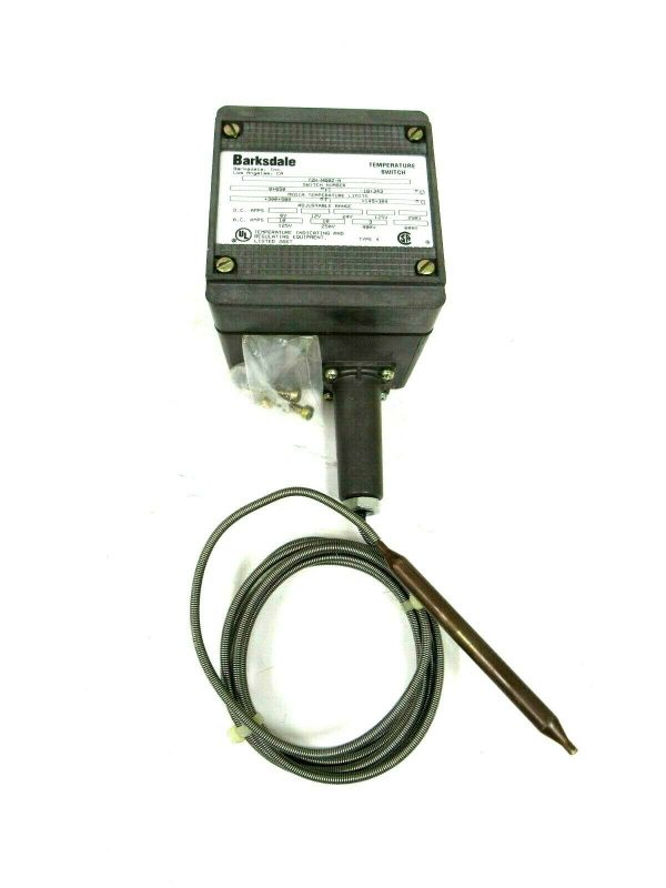 NEW BARKSDALE T2H-H602-A TEMPERATURE SWITCH T2HH602A 0-650F - SB ...