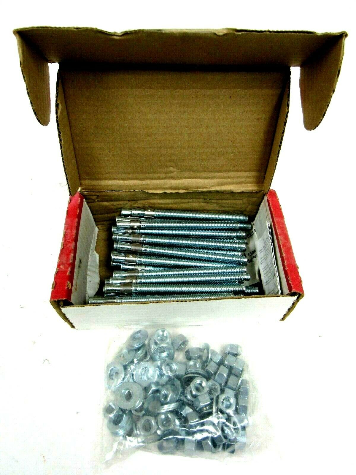 NEW BOX OF 50 HILTI WS-3850 TRUBOLT WEDGE ANCHOR 3/8" x 5" WS3850 - SB ...