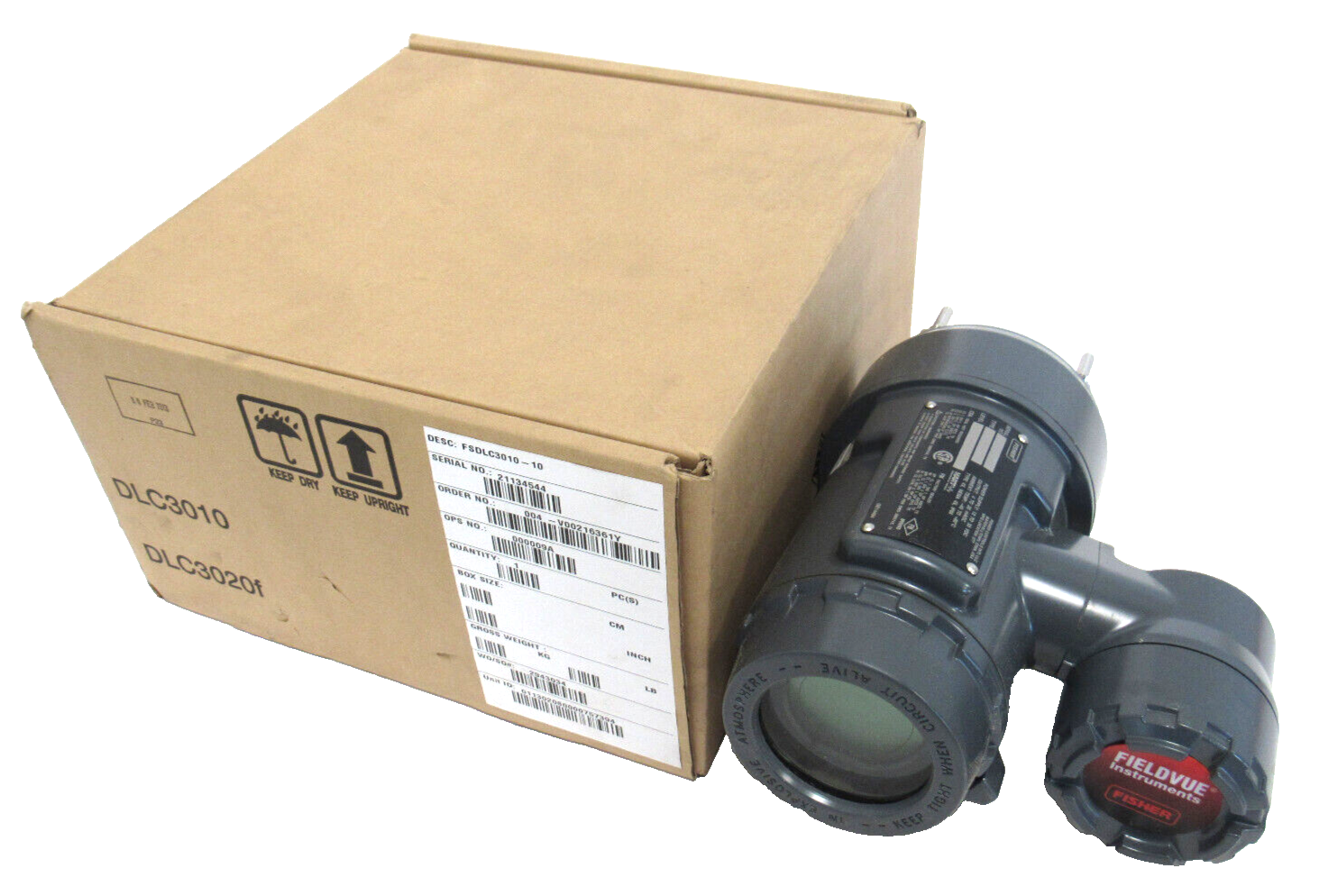 NEW FISHER DLC3010 TRANSMITTER FSDLC3010-10 - SB Industrial Supply, Inc.