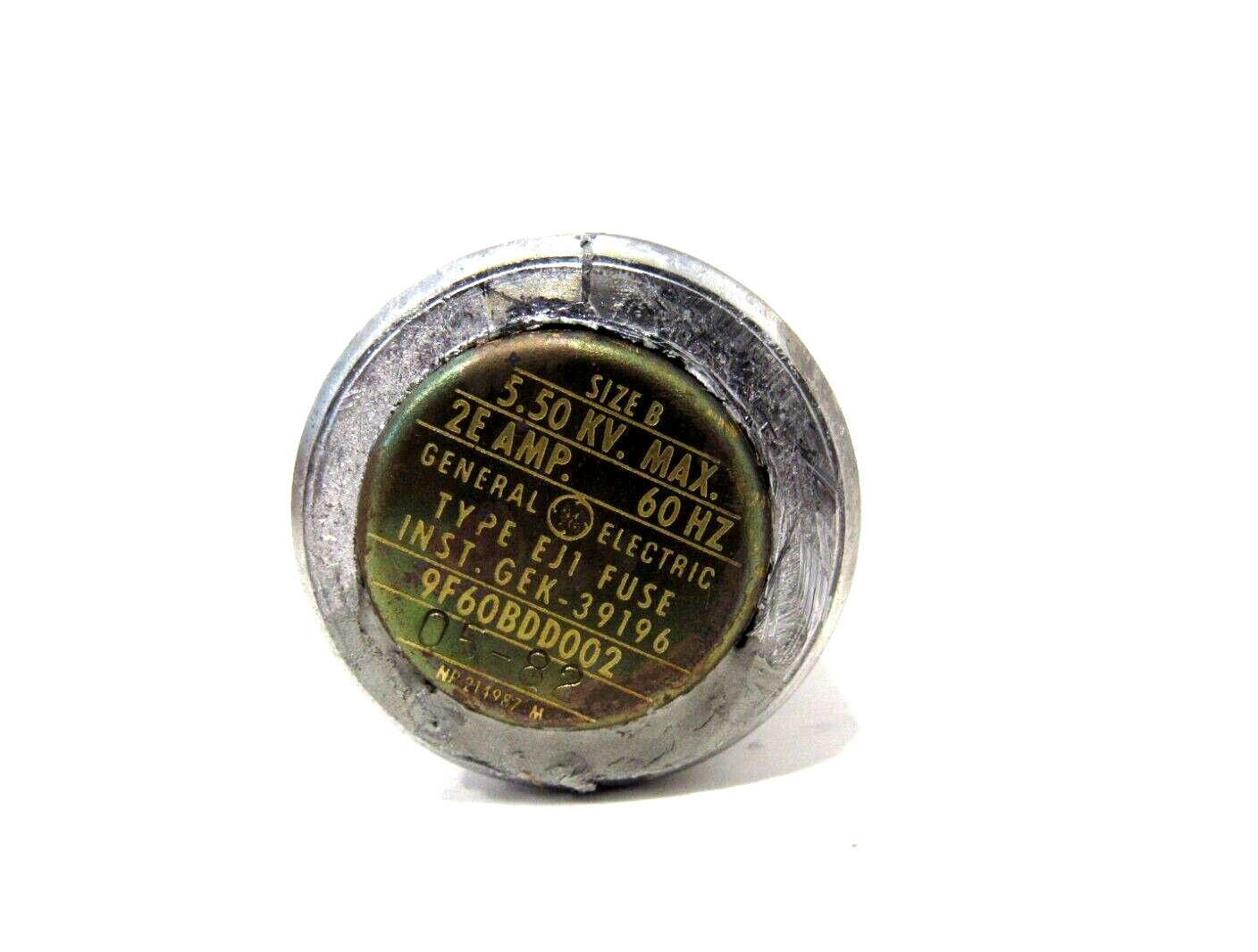 NEW GENERAL ELECTRIC 9F60BDD002 FUSE SIZE B TYPE EJ1 - SB Industrial ...