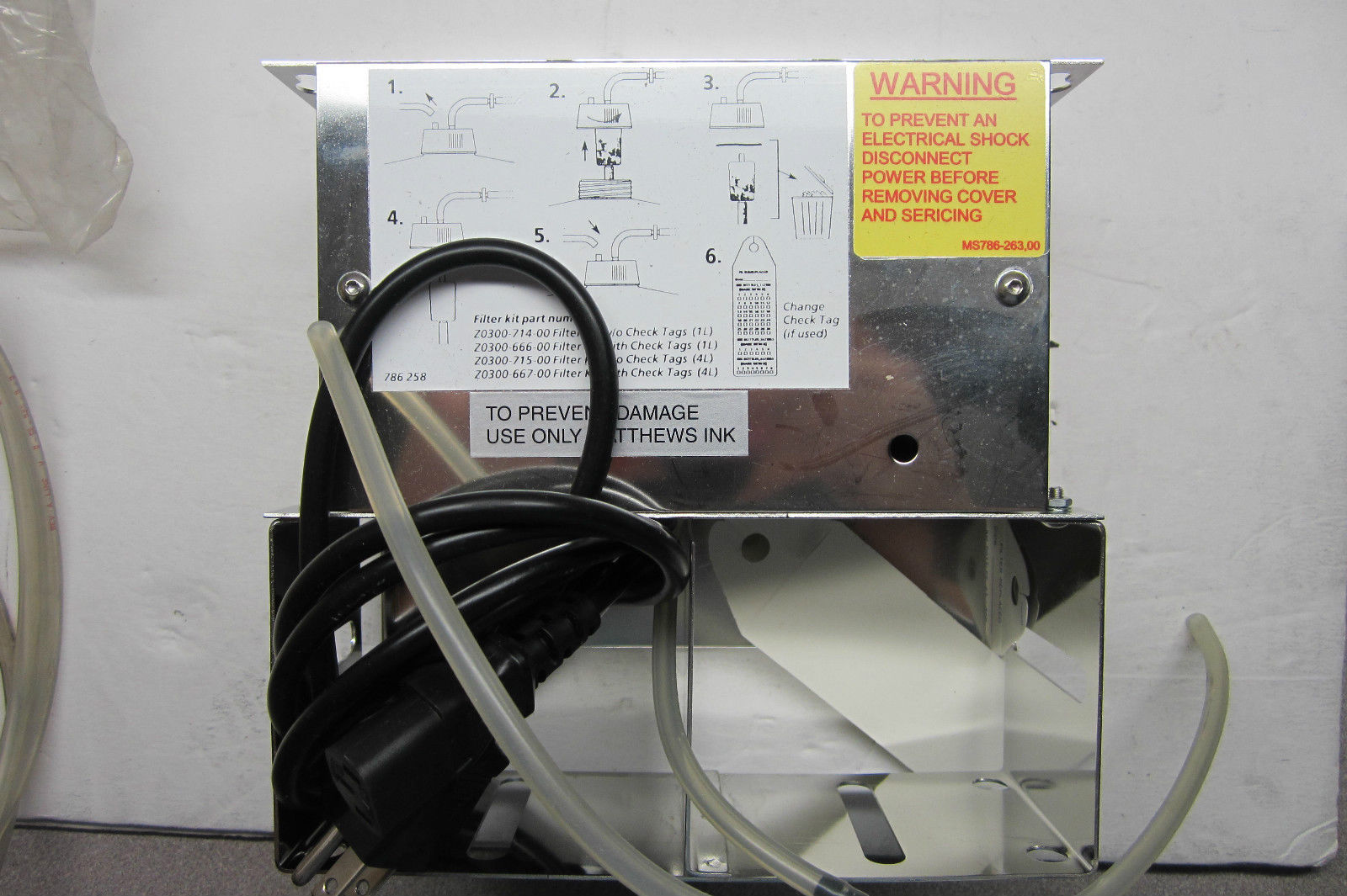 NEW MATTHEWS SWEDOT 808979 INK SUPPLY UNIT - SB Industrial Supply, Inc.