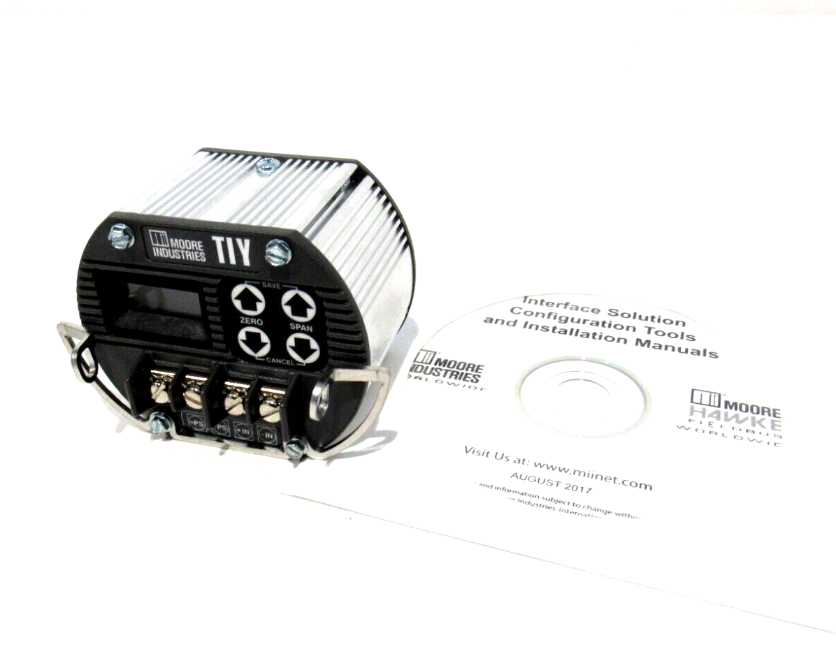 NEW MOORE INDUSTRIES TIY/J1-50-450F/4-20MA/12-42DC TEMPERATURE ...