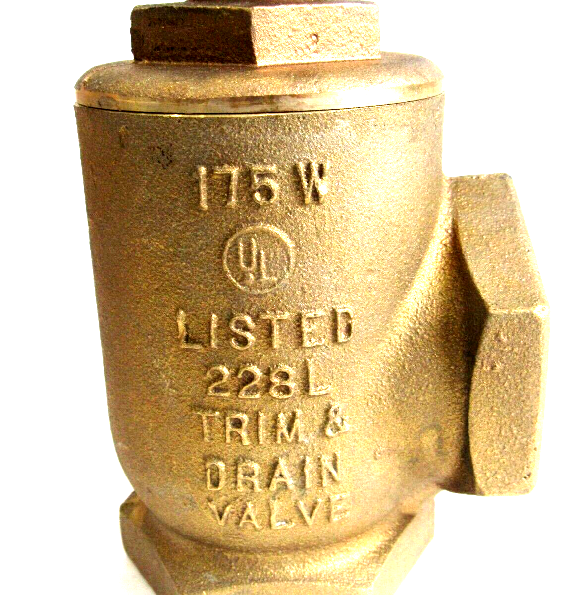 NEW NIBCO T-301-W TRIM AND ANGLE VALVE BRONZE SIZE 2 T301W - SB ...
