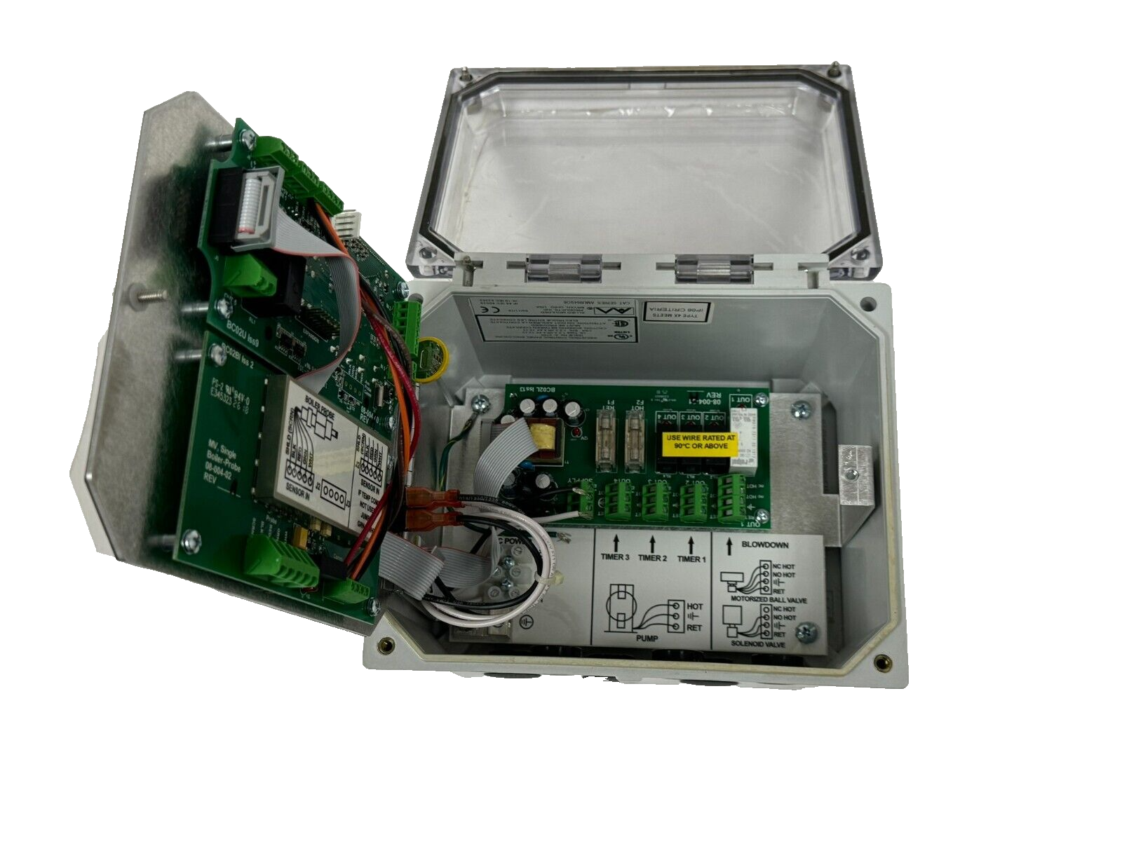 NEW PULSAFEEDER MVBXCHXS010-G54 MICROVISION BOILER CONTROLLER ...