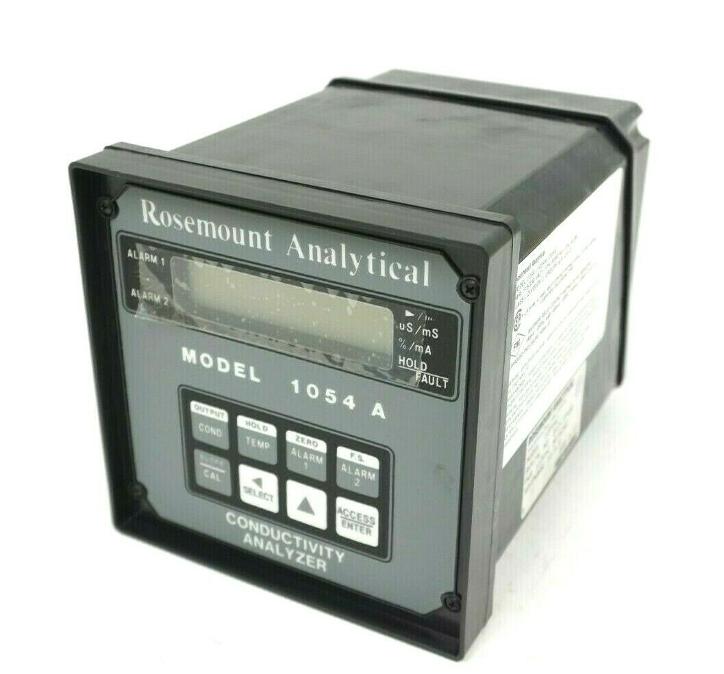 NEW ROSEMOUNT 1054AC 1054A CONDUCTIVITY ANALYZER - SB Industrial Supply ...