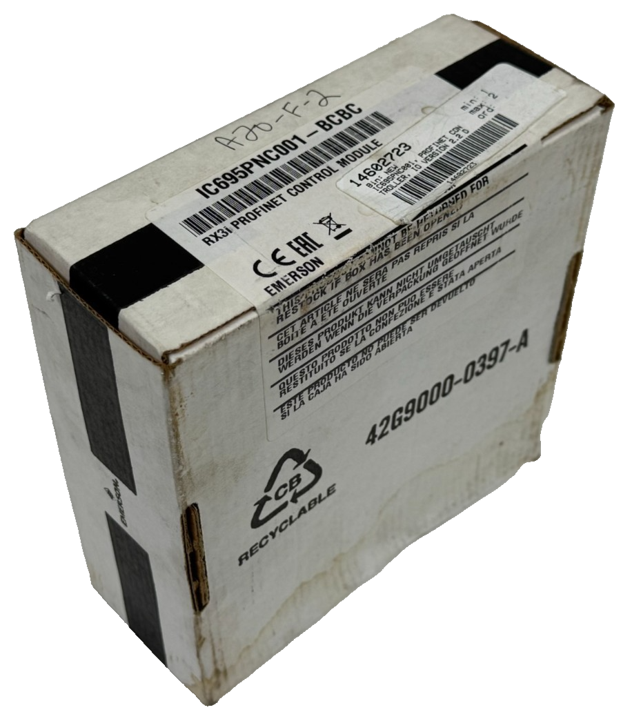 NEW SEALED GE FANUC / EMERSON IC695PNC001-BCBC RX3i PROFINET CONTROLLER ...