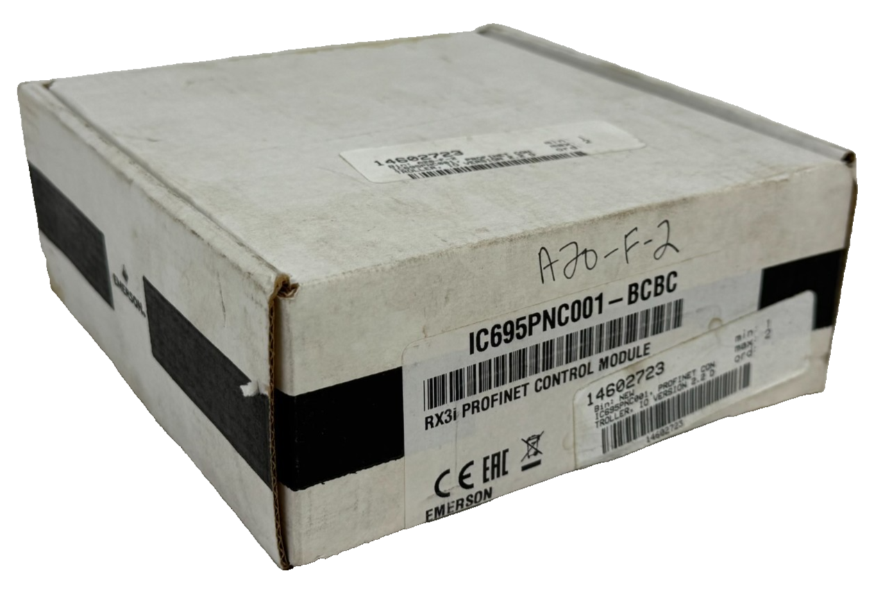 NEW SEALED GE FANUC / EMERSON IC695PNC001-BCBC RX3i PROFINET CONTROLLER ...