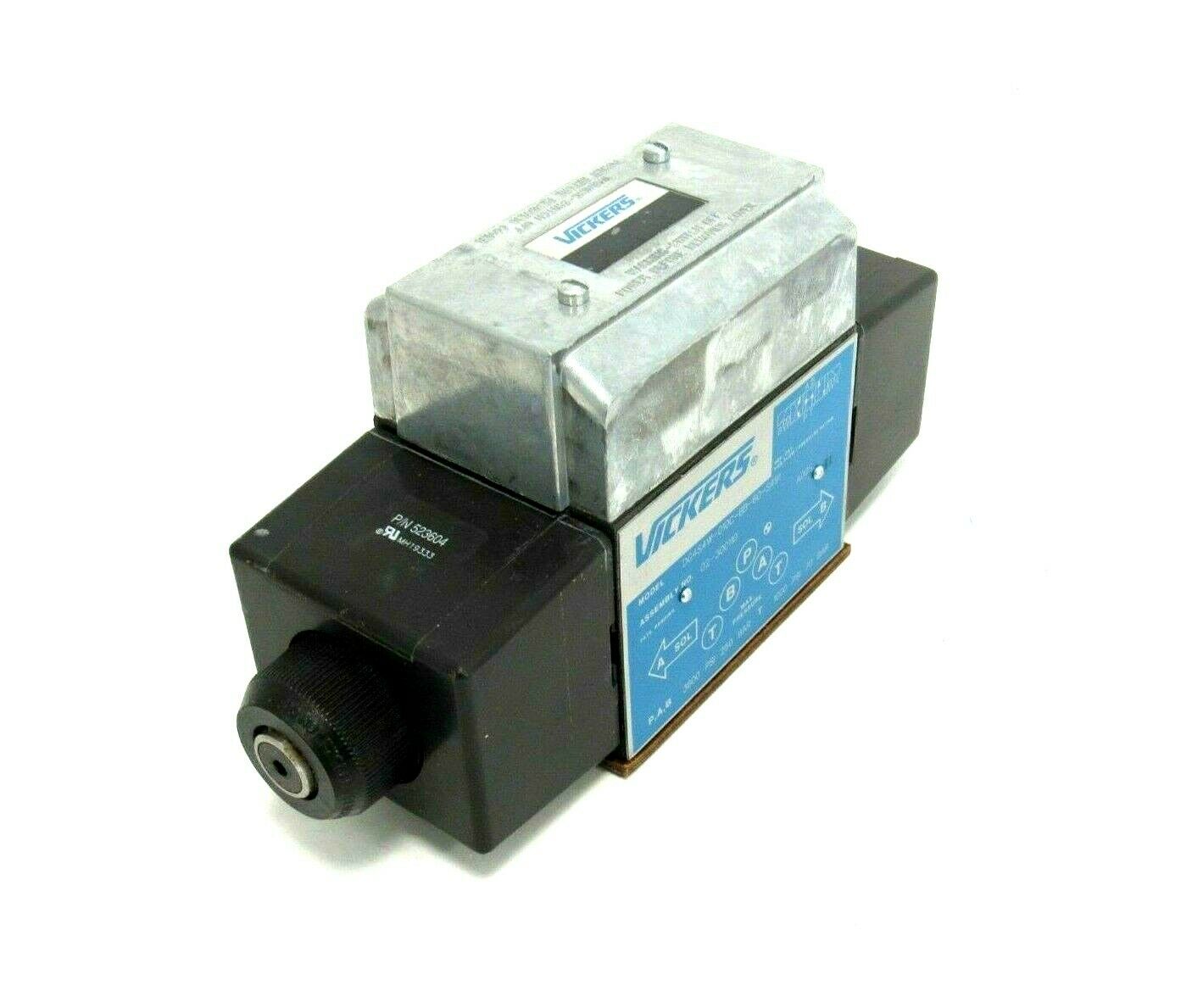 NEW VICKERS DG4S4W-010C-BB-60-S491 DIRECTIONAL VALVE 02-300110 - SB ...