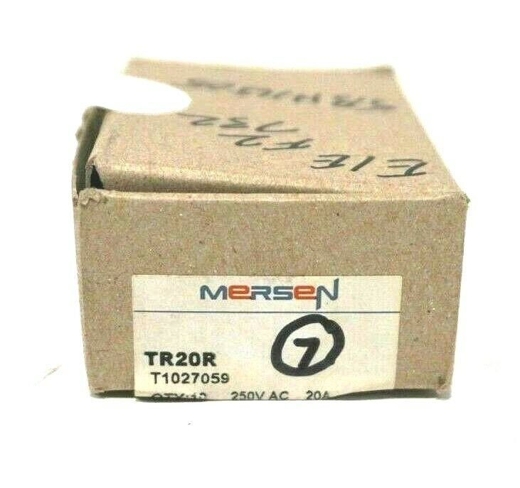 7 NEW MERSEN TR20R FUSES - SB Industrial Supply, Inc.