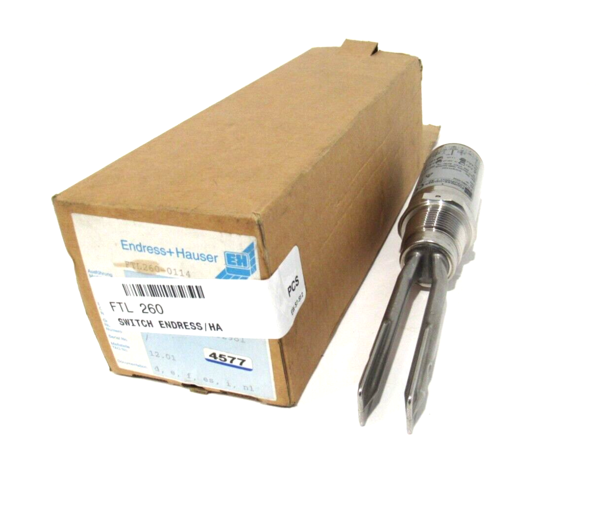 NEW ENDRESS+HAUSER FTL260-0114 VIBRATION LIMIT SWITCH FTL2600114 - SB ...