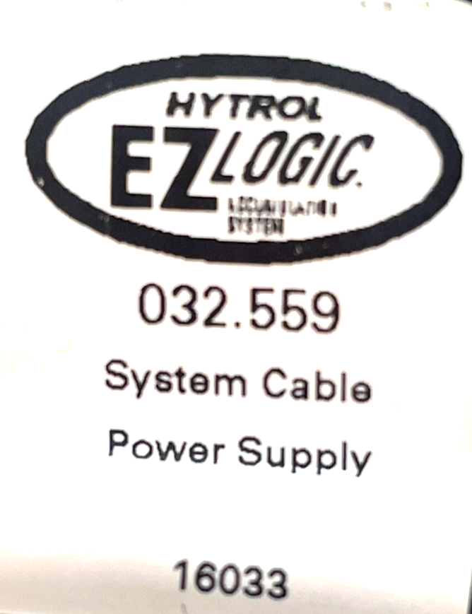 NEW HYTROL 032.559 POWER SUPPLY SYSTEM CABLE 032559 - SB Industrial ...