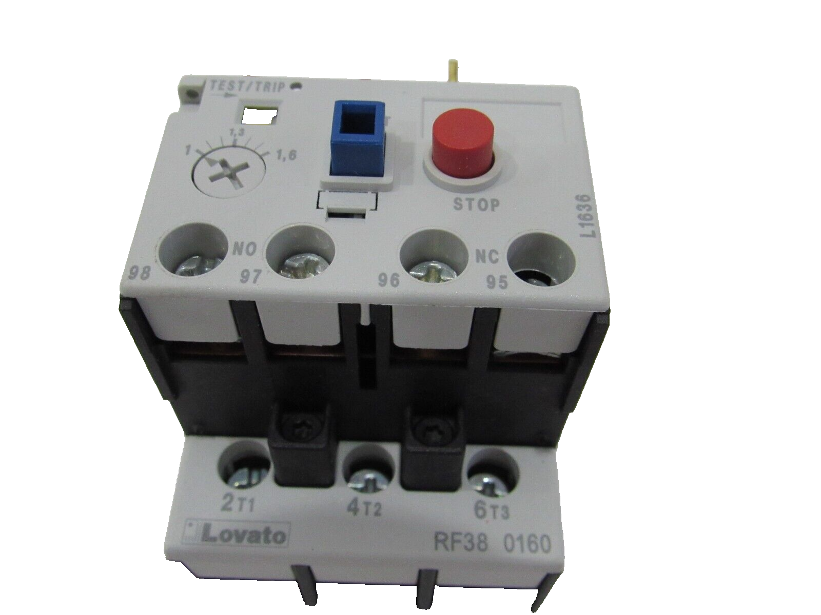 NEW LOVATO RF380160 OVERLOAD RELAY - SB Industrial Supply, Inc.