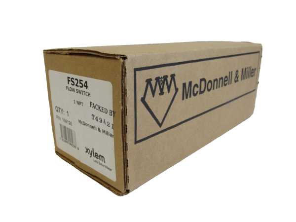 NEW MCDONNELL & MILLER XYLEM FS-254 FLOW SWITCH FS254 - SB Industrial ...