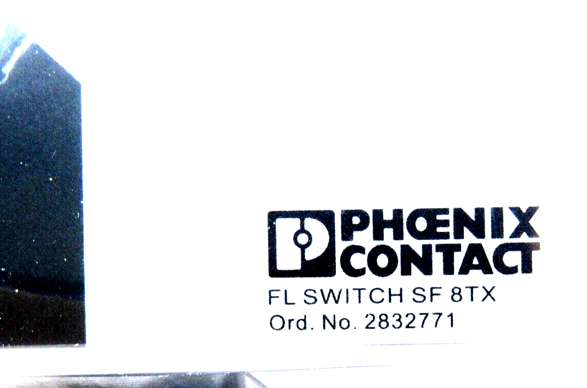 NEW PHOENIX CONTACT FL SWITCH SF 8TX ETHERNET SWITCH FLSWITCHSF8TX - SB ...