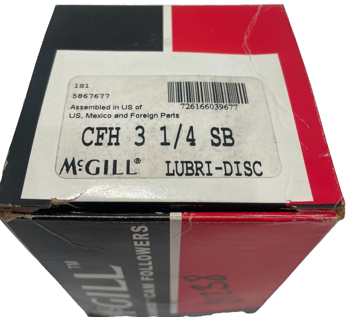 NEW REGAL REXNORD MCGILL CFH 3 1/4 SB CAM FOLLOWER CFH314SB - SB ...