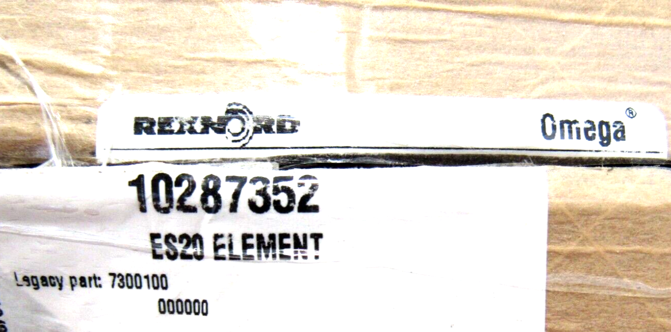 NEW REXNORD OMEGA 7300100 ES20 ELEMENT - SB Industrial Supply, Inc.