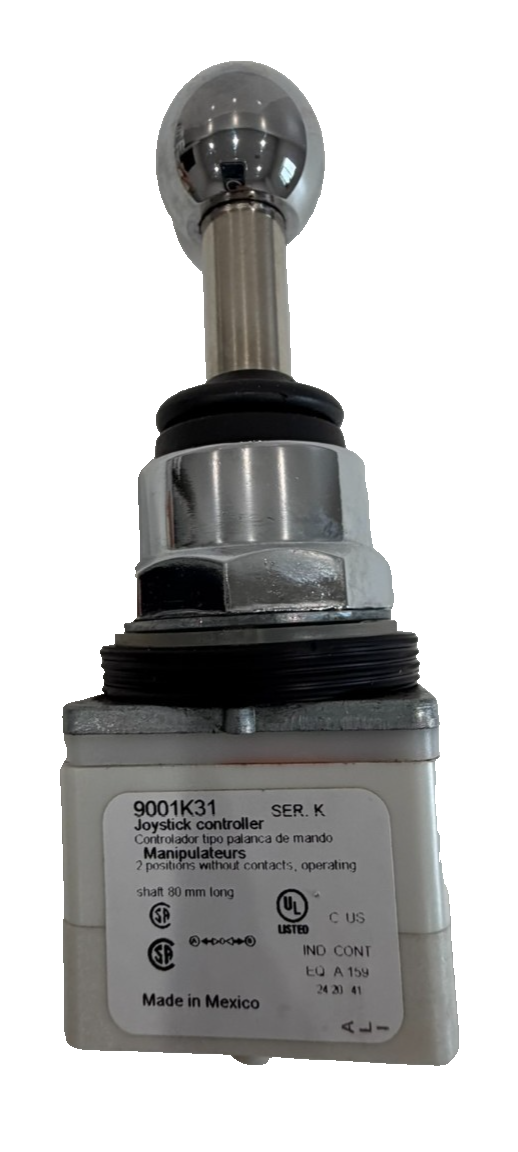 NEW SCHNEIDER ELECTRIC 9001K31 JOYSTICK CONTROLLER SERIES K - SB ...