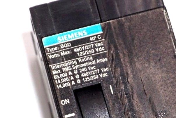 NEW SIEMENS BQD 2 POLE CIRCUIT BREAKER - SB Industrial Supply, Inc.
