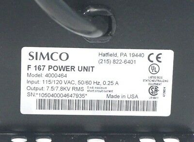 NEW SIMCO 4000464 POWER SUPPLY F167 - SB Industrial Supply, Inc.