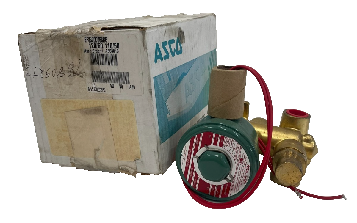 NEW ASCO EF8300D068RG SOLENOID VALVE 120/60 - SB Industrial Supply, Inc.