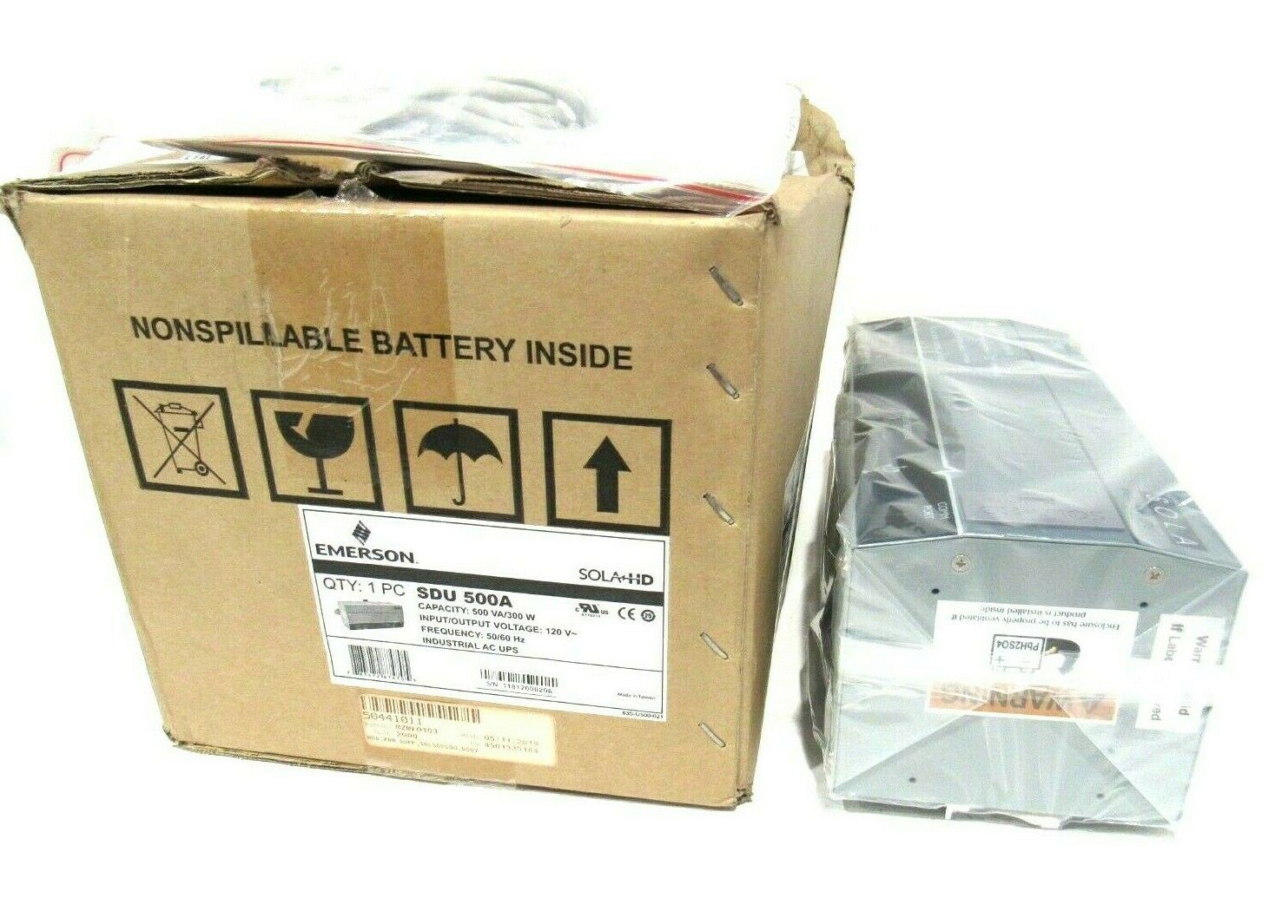 NEW EMERSON SDU 500A UNINTERRUPTIBLE POWER SUPPLY SDU500A - SB ...