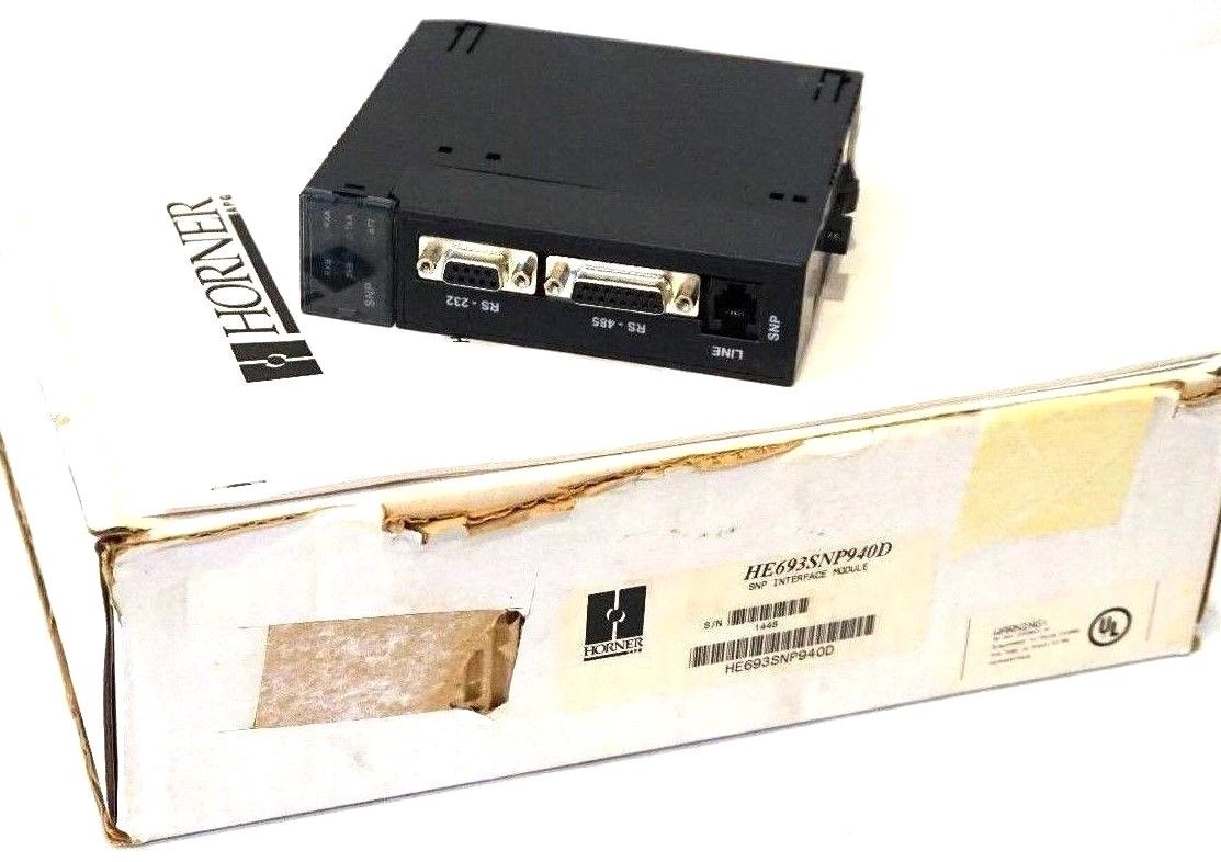 NEW HORNER ELECTRIC HE693SNP940D SNP INTERFACE SLAVE MODULE - SB ...