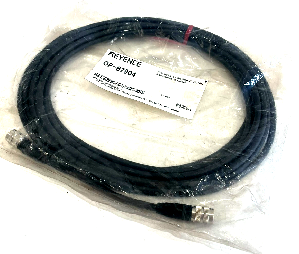NEW KEYENCE OP-87904 CORDSET OP87904 - SB Industrial Supply, Inc.