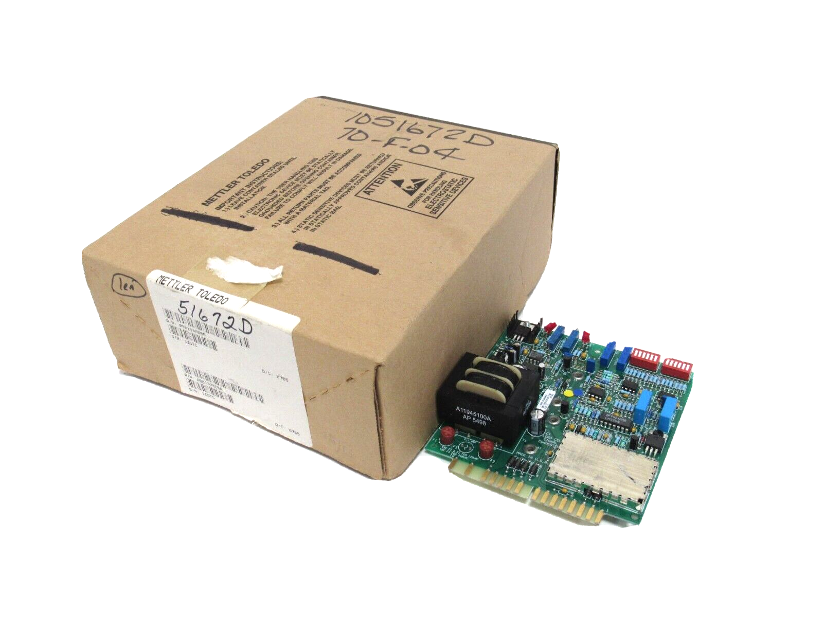 NEW METLER TOLEDO A90133000A SIGNAL CONVERTER BOARD - SB Industrial ...